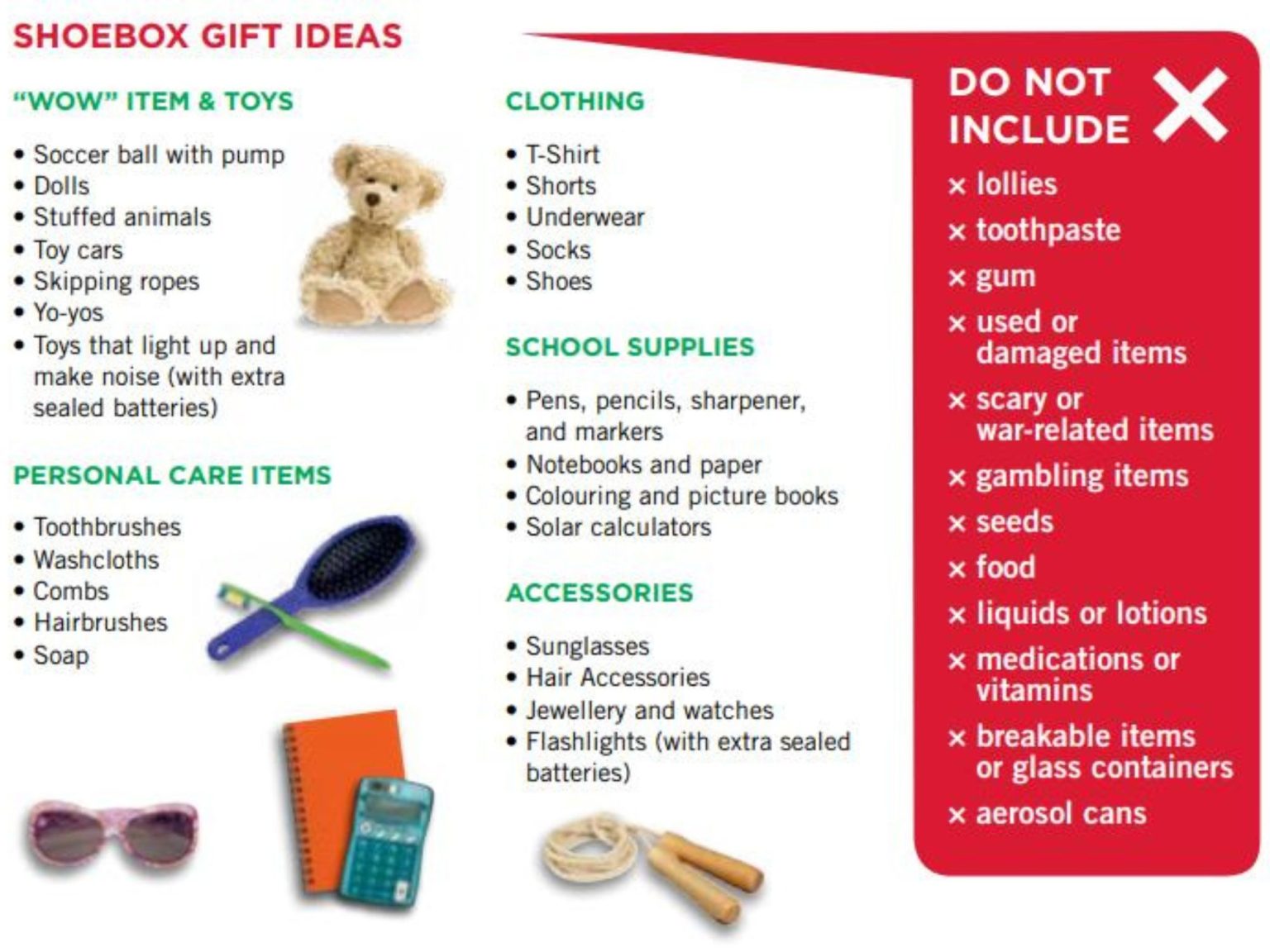 Send a Shoebox Gift of Hope and Love in Time for Christmas! - Rhema 99. ...